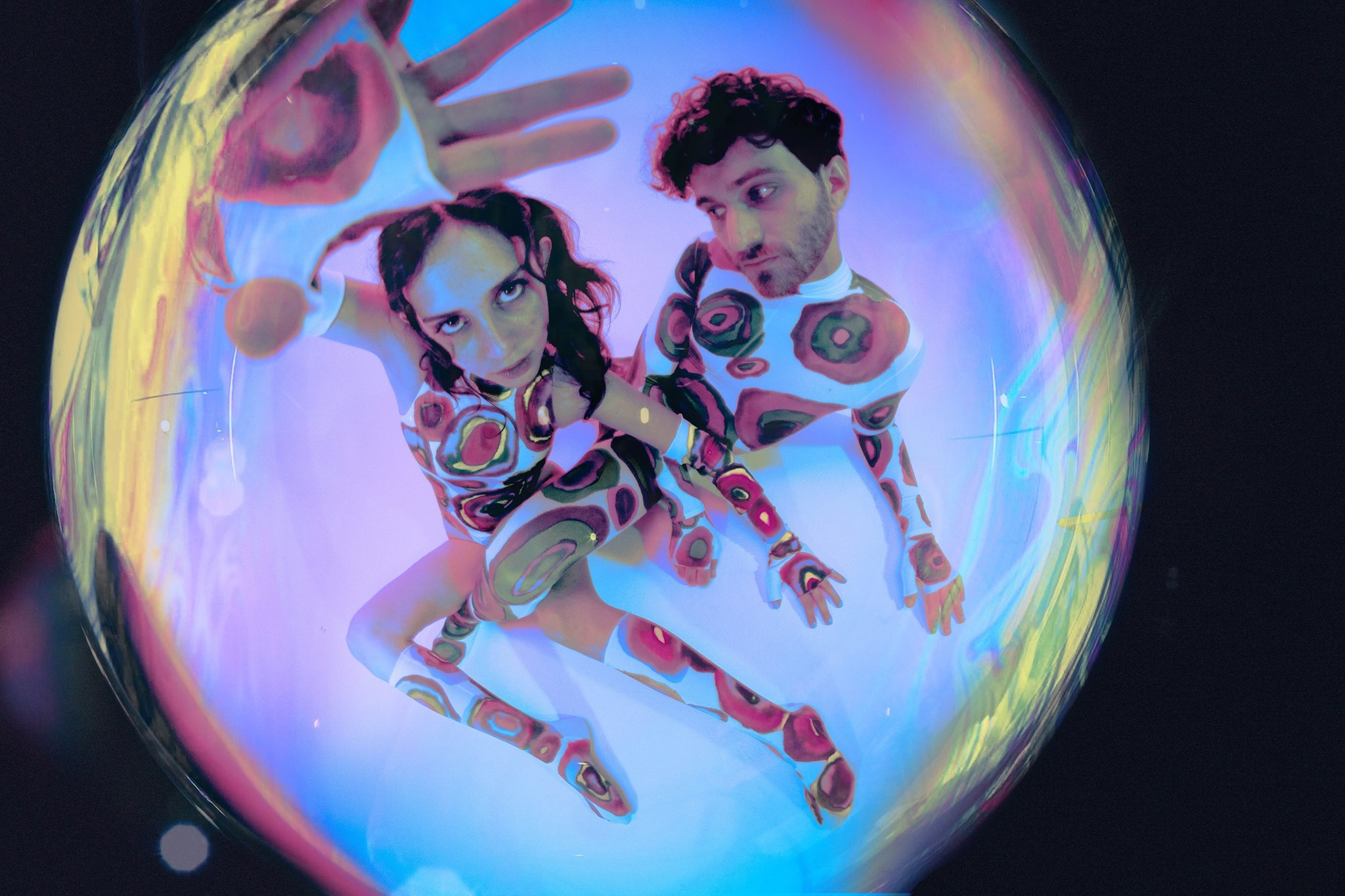 Magdalena Bay Transcend Their Online Personas Live at the Black Cat ...