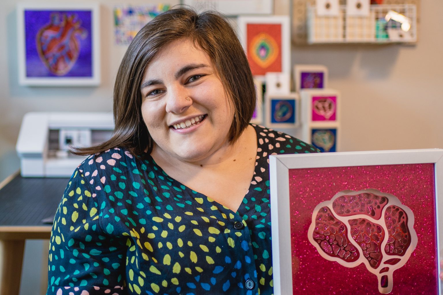 Artist Hannah Chertock Spreads Disability Awareness | District Fray ...