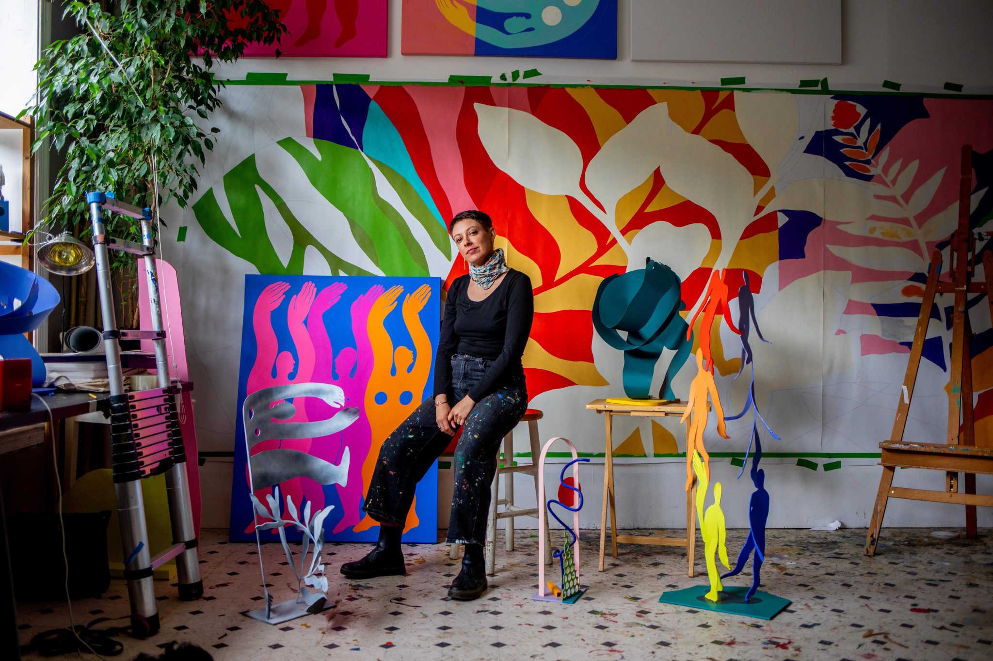 D.C. Muralist Rose Jaffe’s New Exhibit Uses Art to Heal | District Fray ...