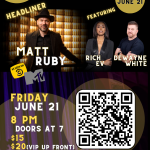 LIVE Standup Comedy Show Starring Matt Ruby (Comedy Central, MTV ...