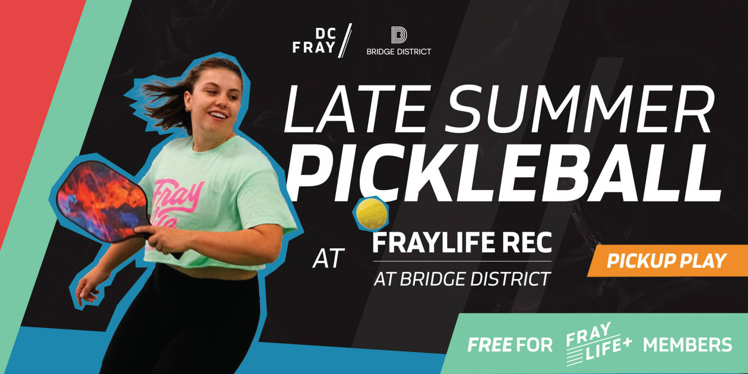 Pickleball is Heating Up at #Fraylife Rec at Bridge District | District ...